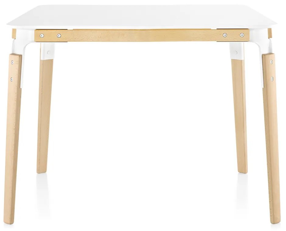 Magis jídelní stoly Steelwood Table Square (145 x 76 x 145 cm)