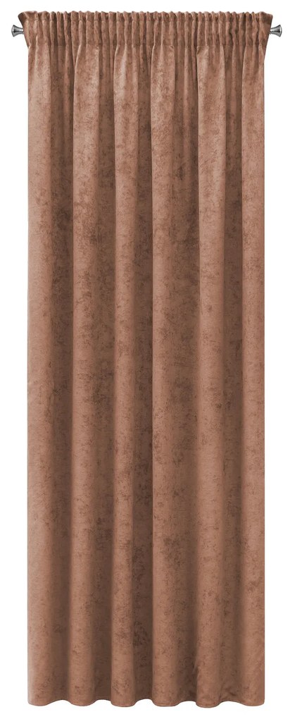 ZATEMŇOVACÍ ZÁVĚS NA PÁSCE ANISA 140X270 CM STARORŮŽOVÁ