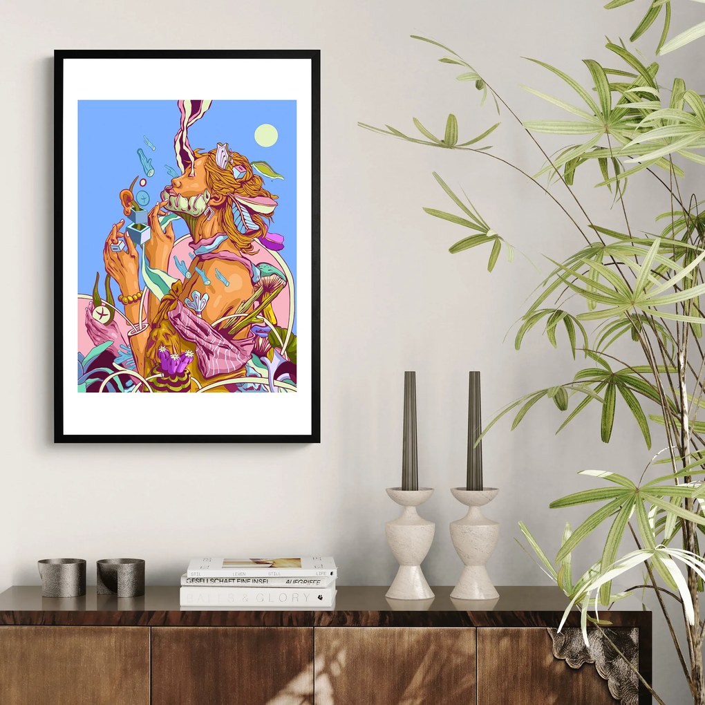 Vincent Chignier | Eclosion Rám: Černý, Velikost: 100 x 70 cm