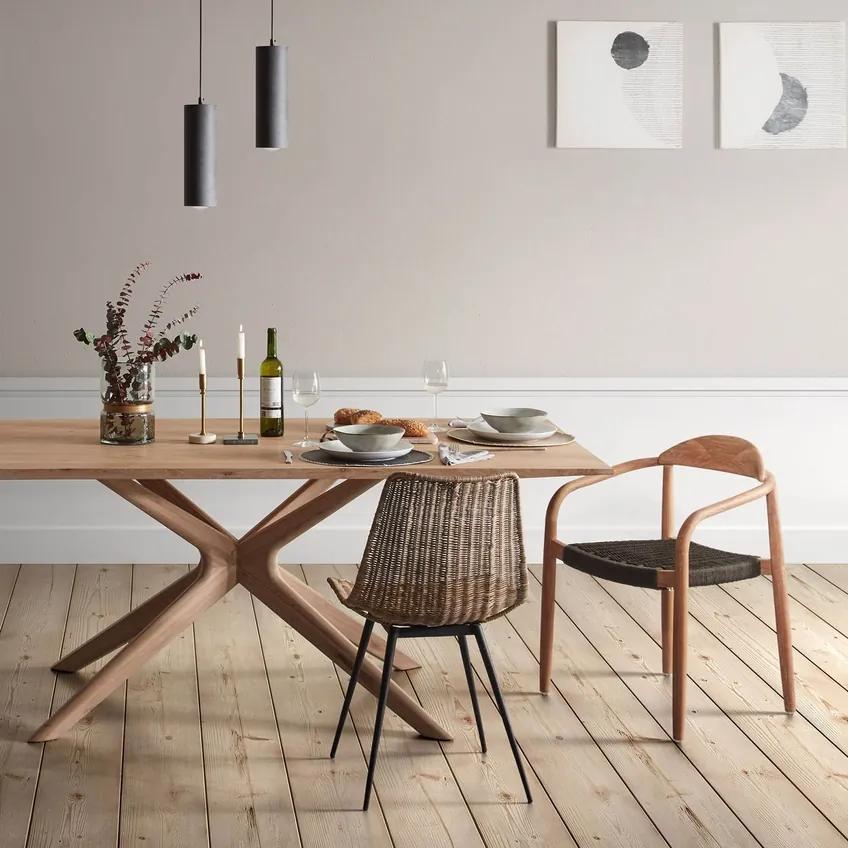 OnaDnes -20% Dubový jídelní stůl Kave Home Armande 180 x 90 cm