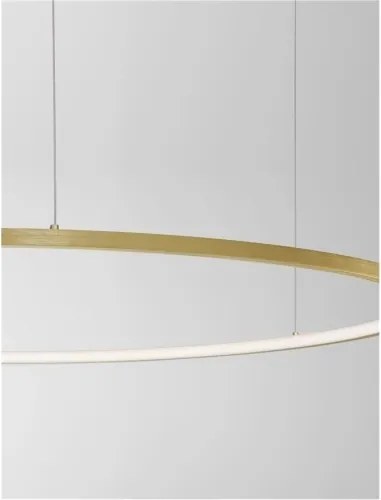 Závěsné LED svítidlo NOVA LUCE TARQUIN 59W 3000K 9345610 stmívatelné Triac
