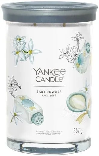 Svíčka yankee candle signature 2 knoty baby powder 567 g