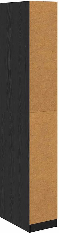 Šatní skříň Černý dub 50 x 30 x 200 cm Kompozitní dřevo 3403215