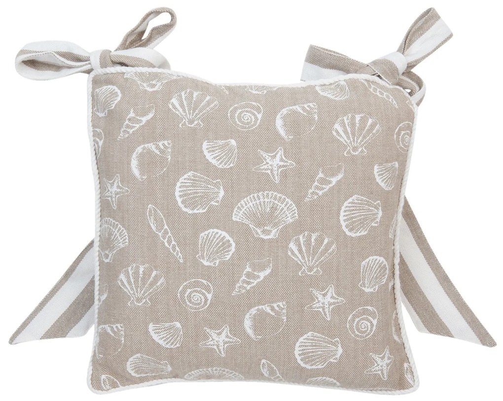 Podsedák bez výplně Sea Shells - 40*40 cm