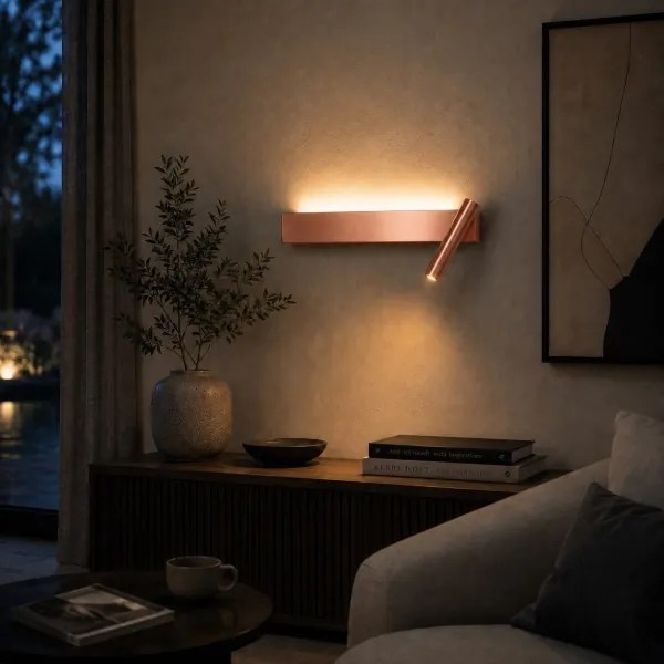 BRILAGI -LED Nástěnné bodové svítidlo ARLIX LED/3W/230V + LED/7W bronzová CRI 90
