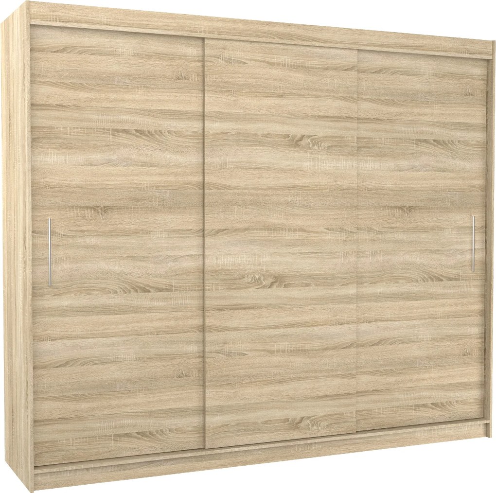 ADRK Furniture Posuvná skříň ANTOS 250 SW-ANT-S-250+A435