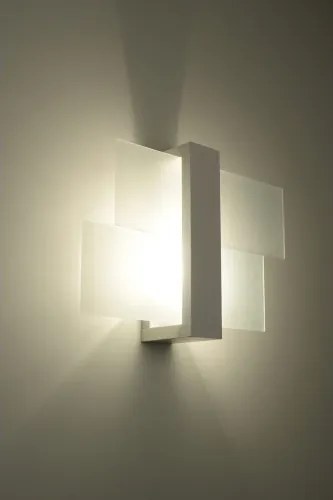 Nástěnné svítidlo SOLLUX Feniks 1 E27 1x60W bez zdroje SL.0079 bílá