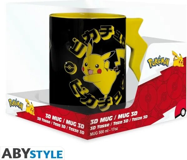 ABYstyle Hrnek Pokémon Pikachu lightening bolt 460 ml