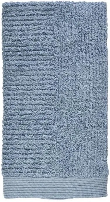 Modrý ručník ze 100% bavlny Zone Classic Blue Fog, 50 x 100 cm