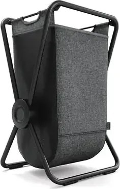 Simplehuman X-FRAME černá ocel, šedý polyester / Koš na prádlo / sklád