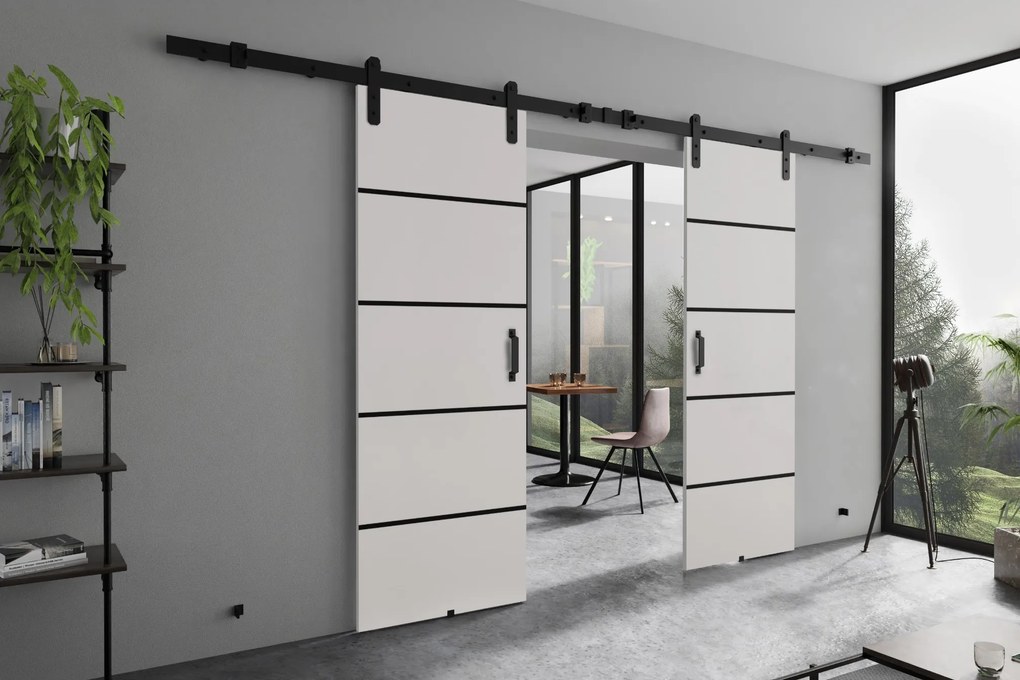 Posuvné dveře LORNI DUO PLUS 172 bílý