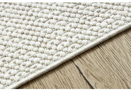 koberec NANO FH92A Jednobarevný, smyčkový, plošně tkaný bílá velikost 160x220 cm | krásné koberce cz