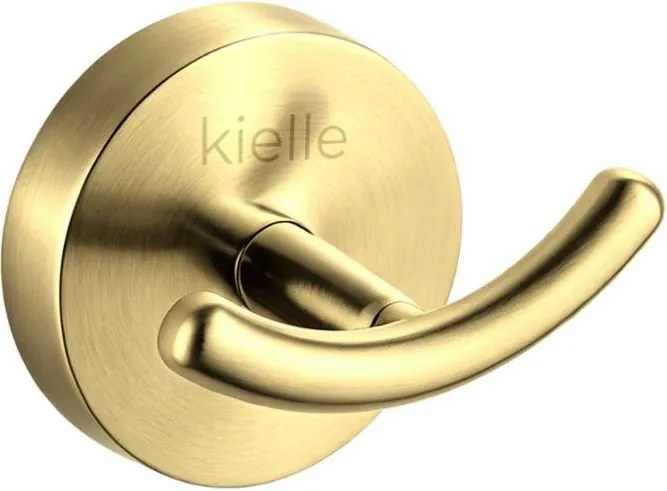 kielle Oudee - Háček dvojitý, brushed gold 40602096