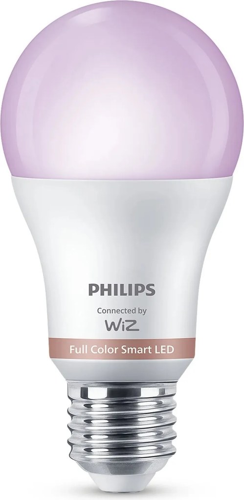 Philips Smart LED žárovka E27 A60, 8,5 W, 805 lm, RGBW 2200K-6500 K