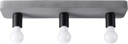 Stropní svítidlo SOLLUX TAVO 3 E27 3x15W bez žárovky SL.1158