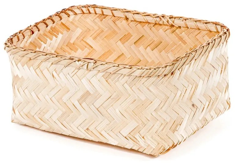 Úložný bambusový košík Compactor Halong Basket, 30 x 15 cm