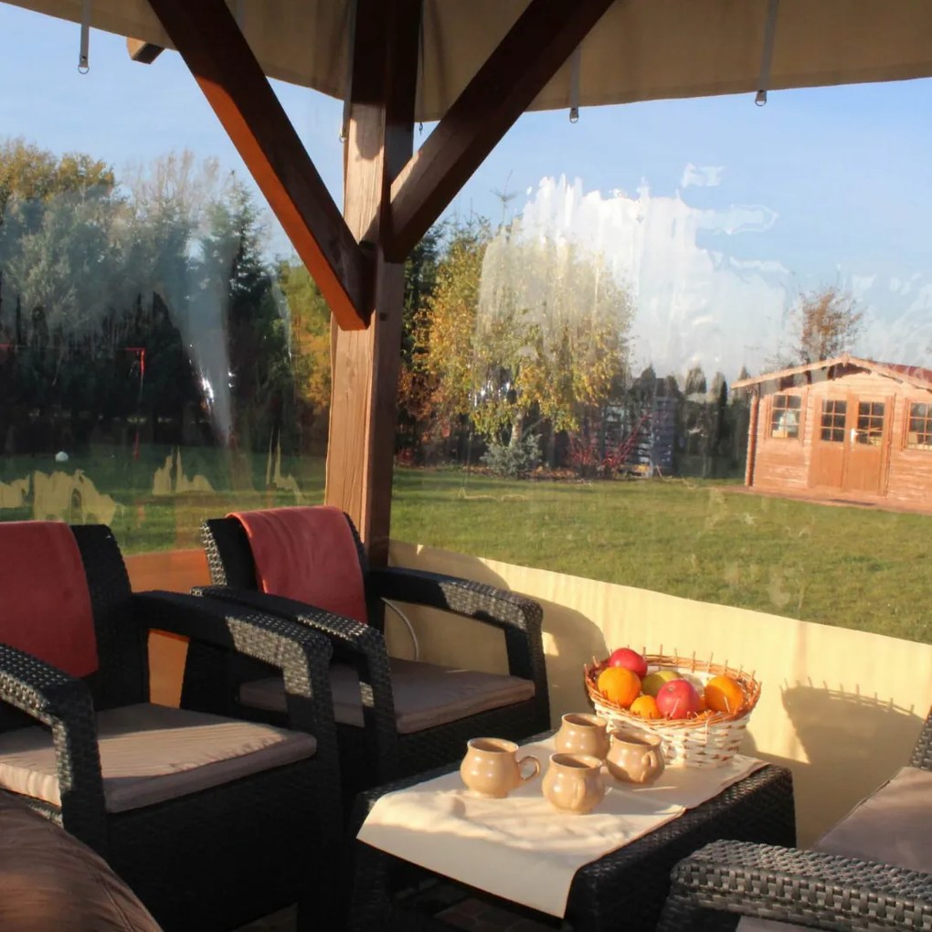 Pergola samostatná do prostoru PROFI - rovná střecha