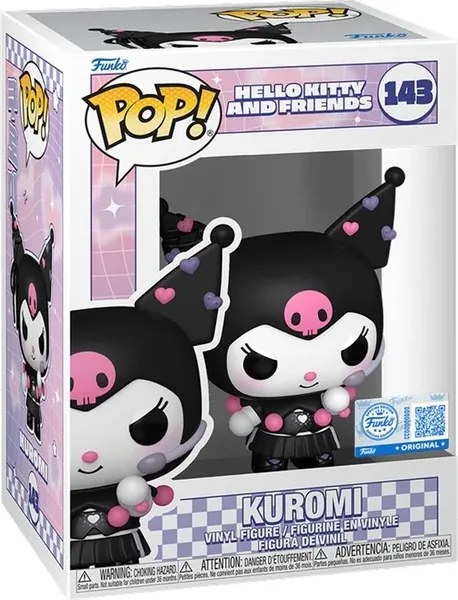 Funko POP! #143 Animation: Sanrio: Hello Kitty - Kuromi (K-Pop) (Exclusive)