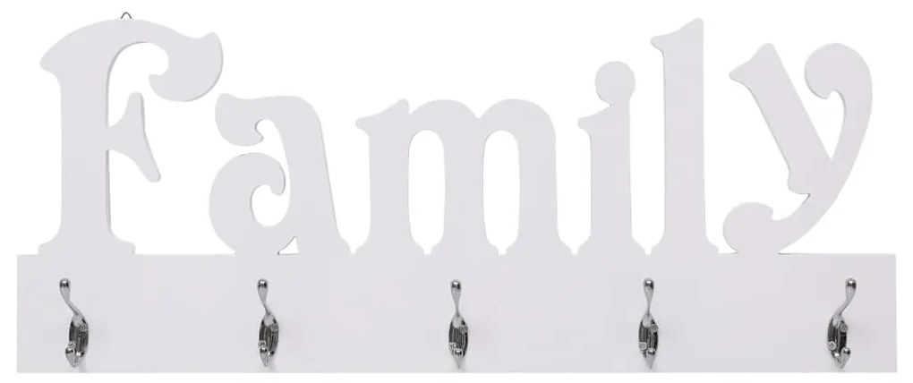 Nástěnný věšák FAMILY 74 x 29,5 cm 284245