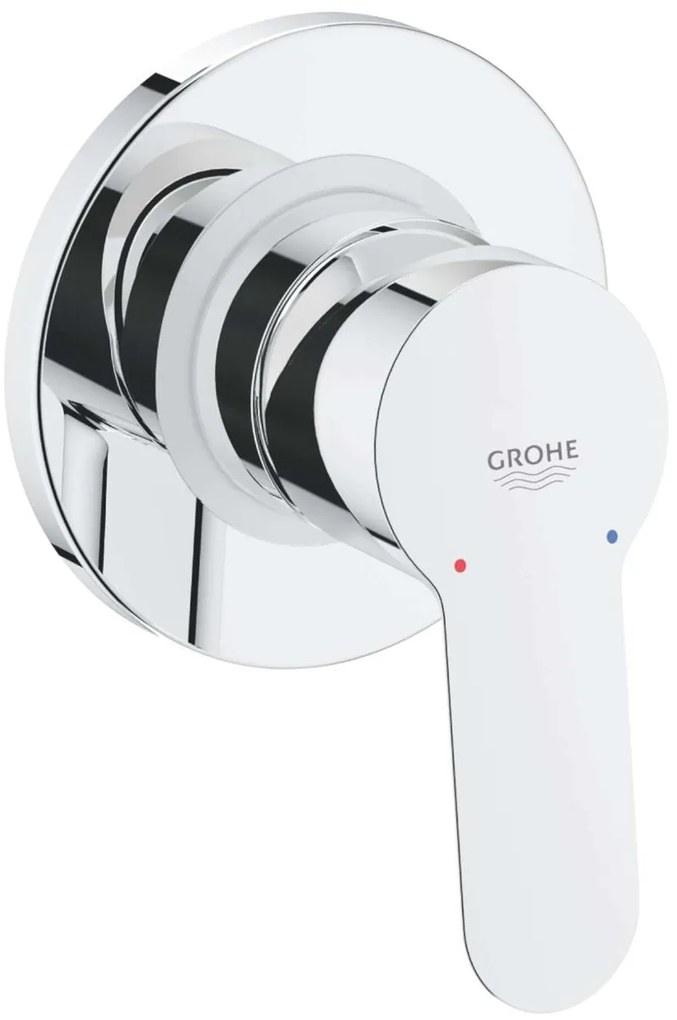 Grohe BauEdge - Sprchová baterie pod omítku, s tělesem, chrom 29040000