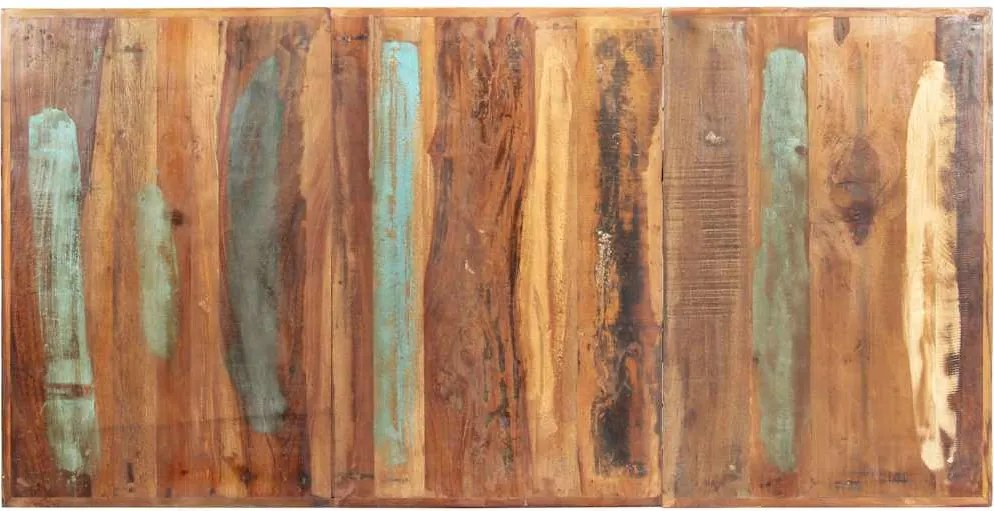 Jídelní stůl 180 x 90 x 76 cm masivní recyklované dřevo 285966