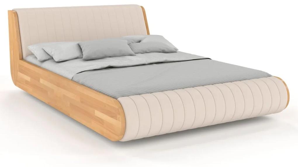 Buková levitující postel Harald  cm - masiv 4 cm,   ,  200x200