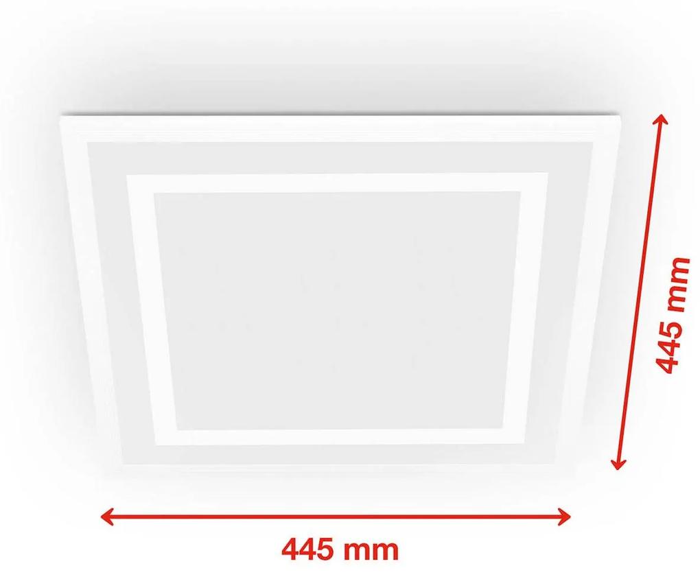 LED panel Framelight Remote white CCT RGB 45x45cm