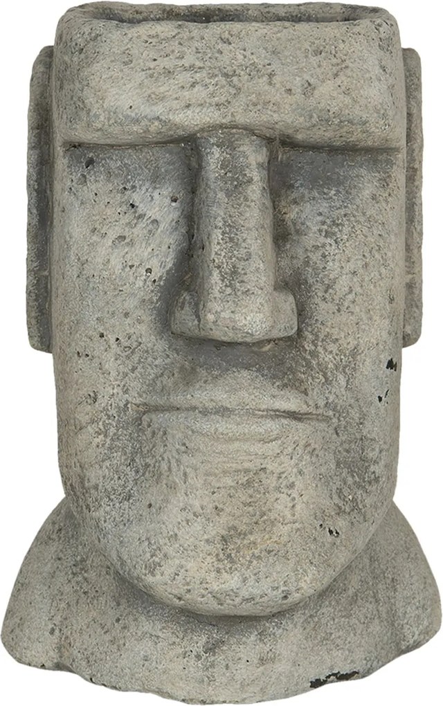 Květináč v designu hlavy muže Diriger - 15*15*23 cm