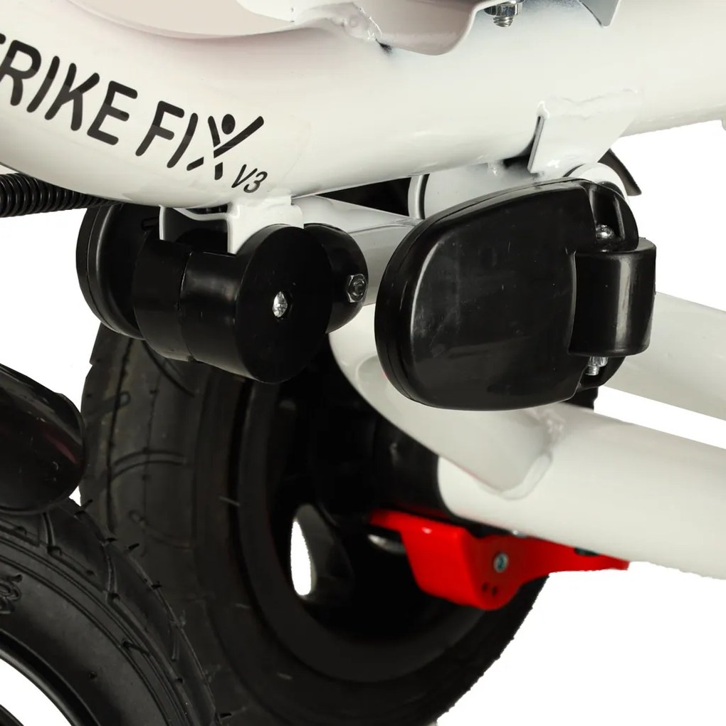 Creative Corner Trike Fix V3 tříkolka 3v1 kočárek kolo 360 otočné volné kolo růžová