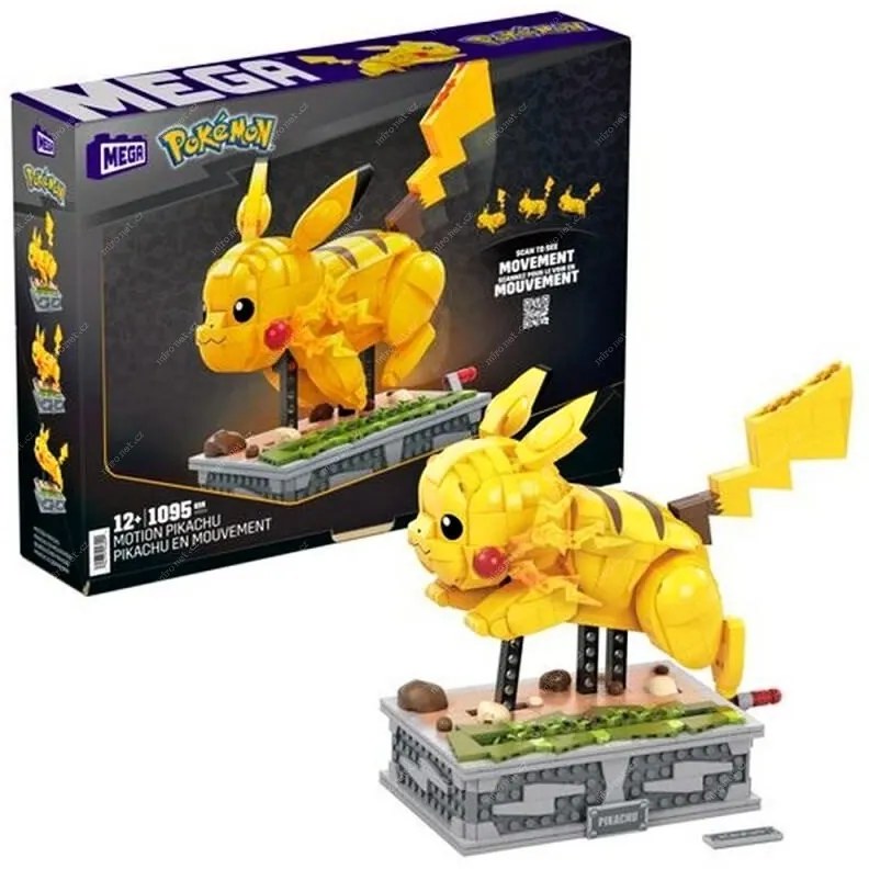 Stavebnice mega construx pokémon sběratelský pikachu