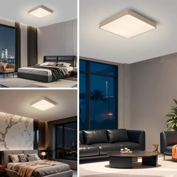 Brilagi-LED Stm. str. sv. POOL SQUARE LED/48W/230V 3000-6000K 50x50 cm béžová+DO