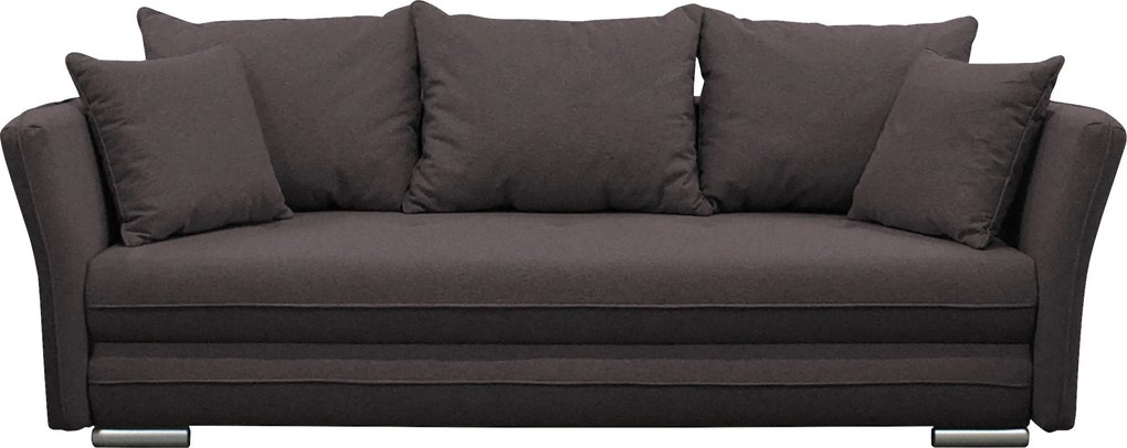 XXXLutz ROZKLÁDACÍ POHOVKA, textil, tmavě hnědá MID.YOU - Rozkládací pohovky - 001574003704