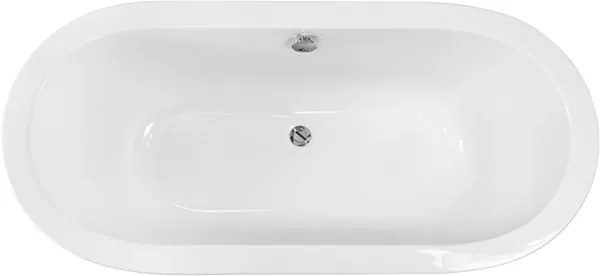 BESCO Volně stojící vana VICTORIA Barva - Bílá, Rozměr vany - 185 × 83 cm - VANCIV185