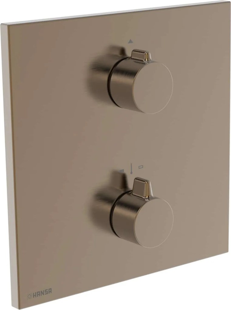 Hansa EasyMix - Sprchová baterie pod omítku, broušený bronz 8871906281