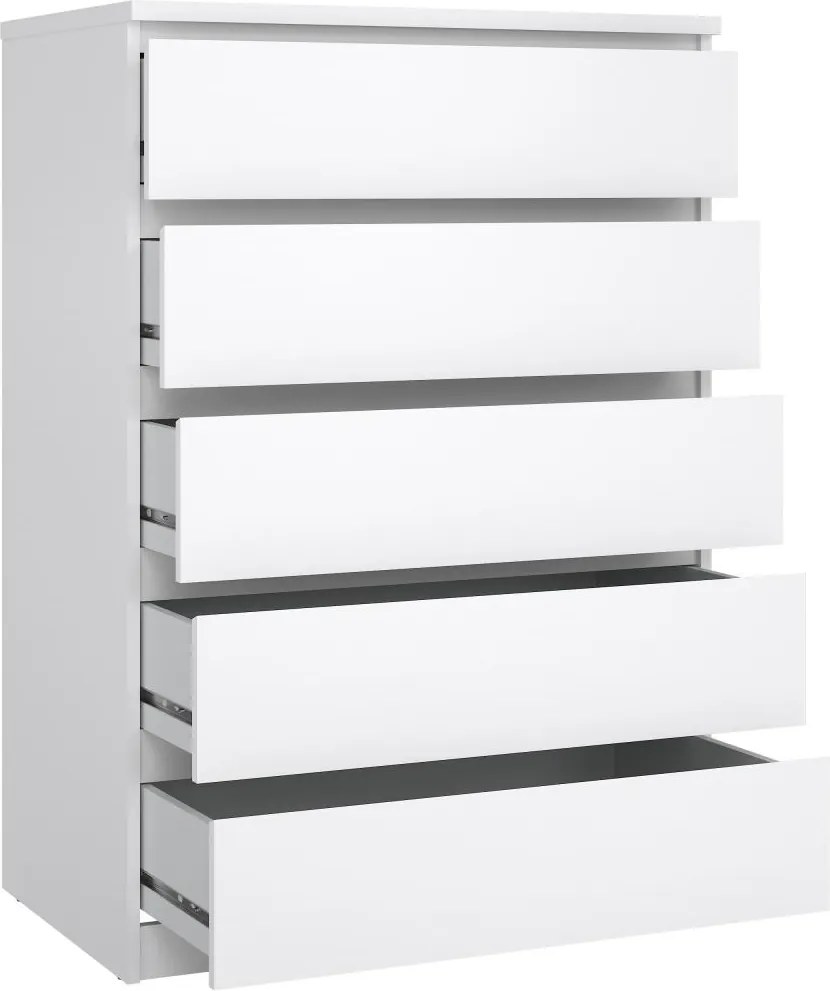 FALCO Komoda Simplicity 231 bílý lesk