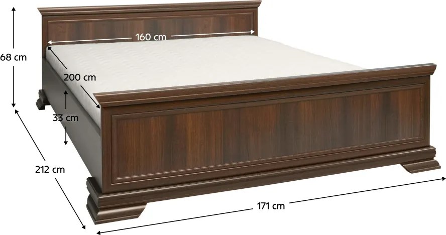 Postel 160x200, samoa king, KORA KLS