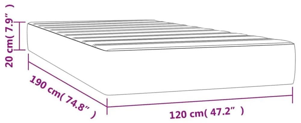 Petromila Taštičková matrace růžová 120x190x20 cm samet