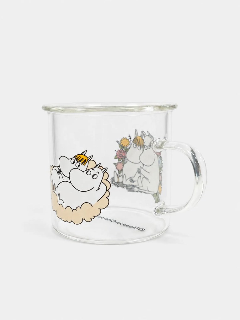 Sinsay - Skleněný hrnek s uchem The Moomins - vícebarevná