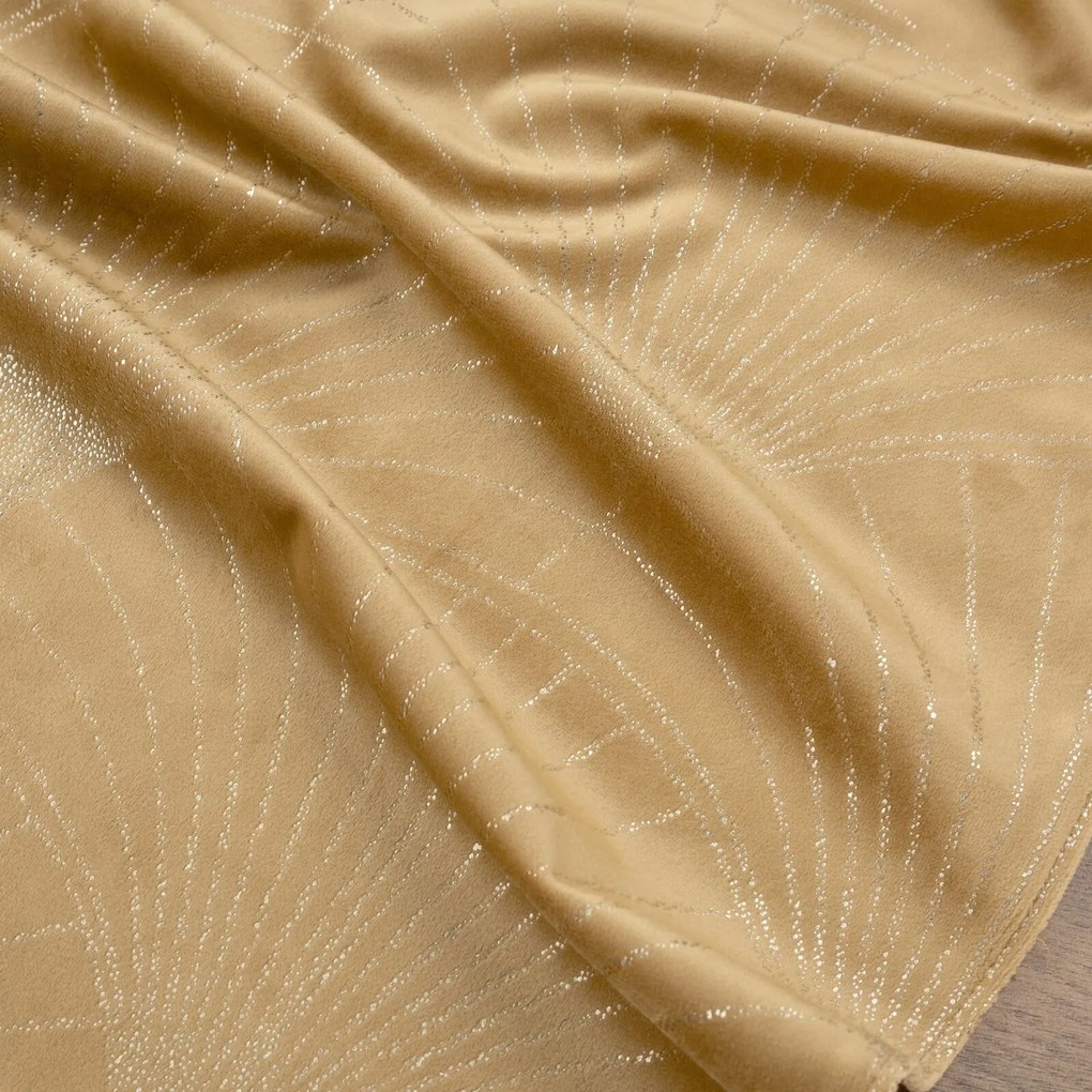 UBRUS BLINK 14 35X220 CM MĚDOVÝ