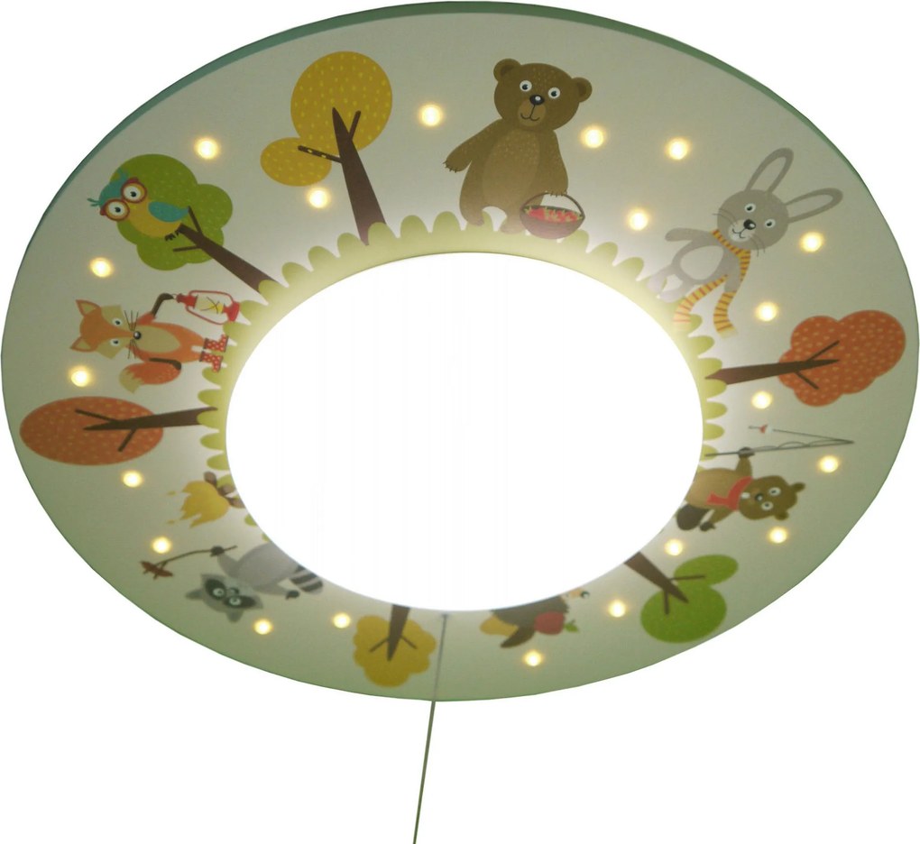 XXXLutz DĚTSKÉ STROPNÍ SVÍTIDLO, 54/11 cm - Online Only svítidla - 005448023105