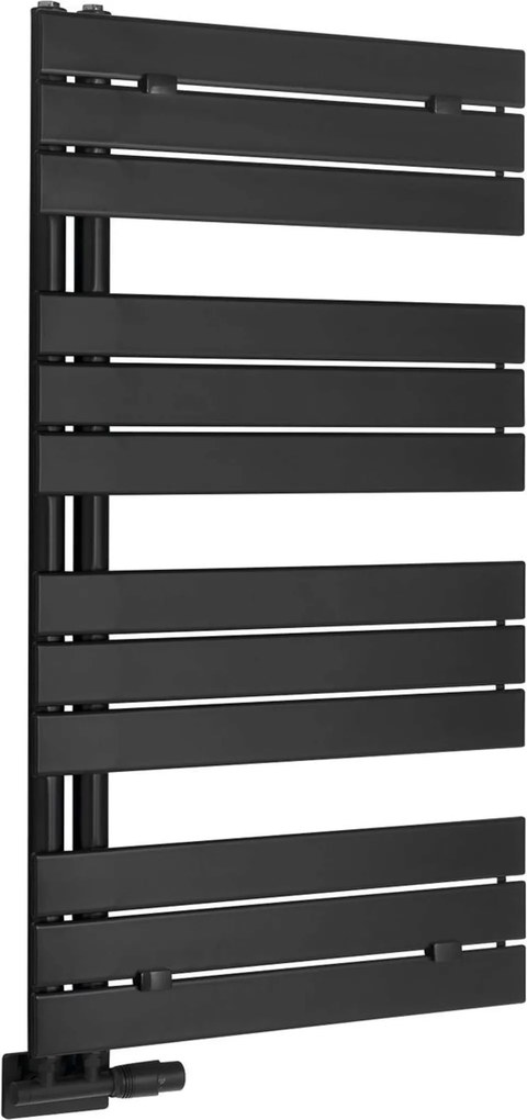 Aqualine Mythos - Topné těleso 50x113 cm, 500 W, matná černá LLM511B