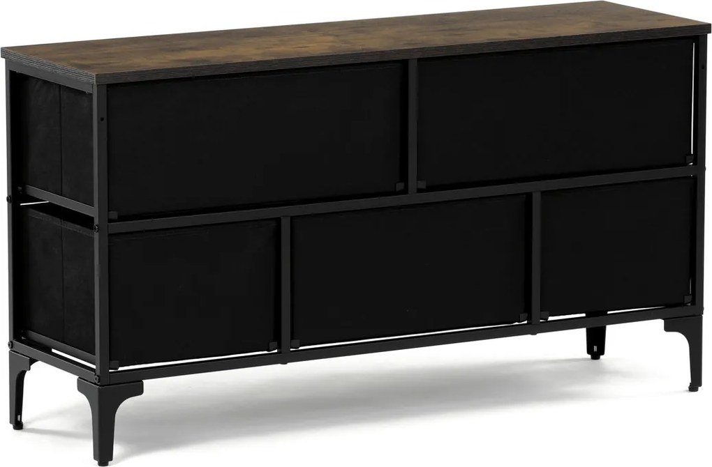 Retro komoda LINEA - old wood / MDF