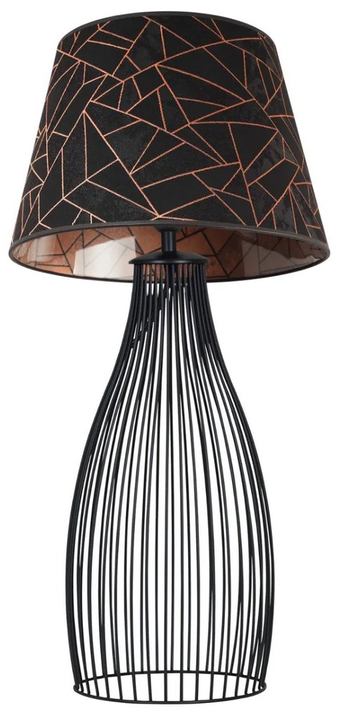Stolní lampa Werona, 1x textilní stínítko (výběr ze 6 barev)