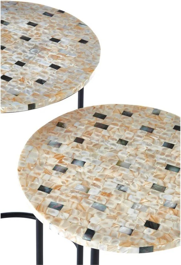 Kulaté odkládací stolky v sadě 2 ks ø 38 cm Halle – Premier Housewares
