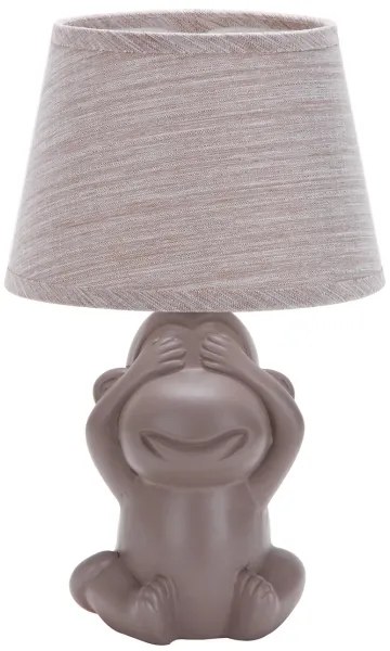 ONLI - Stolní lampa MONKEY 1xE14/6W/230V hnědá