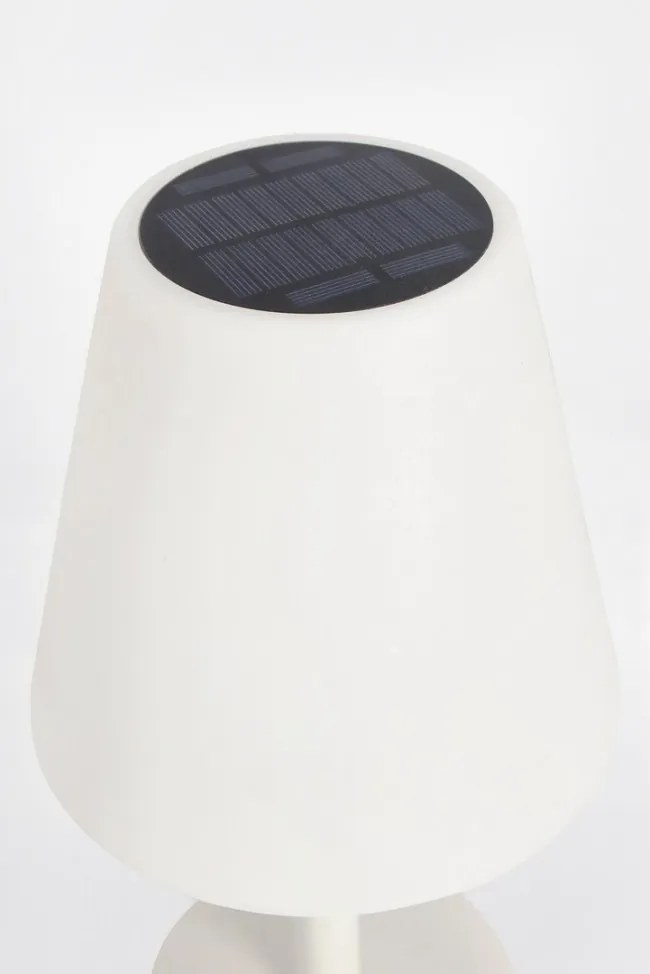 BIZZOTTO Zahradní stolní LED lampa SOLAR bílá 36 cm