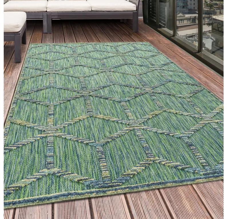 Ayyildiz Kusový koberec BAHAMA 5151, Zelená Rozměr koberce: 120 x 170 cm