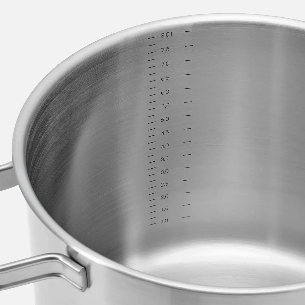 Nerezový hrnec s pokličkou 8 l Lucca 4.0 Standard – FABINI