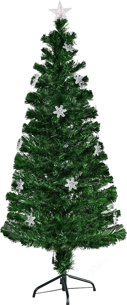 Costway Vánoční stromeček LED 90/120/150/180 cm Umělý vánoční stromeček