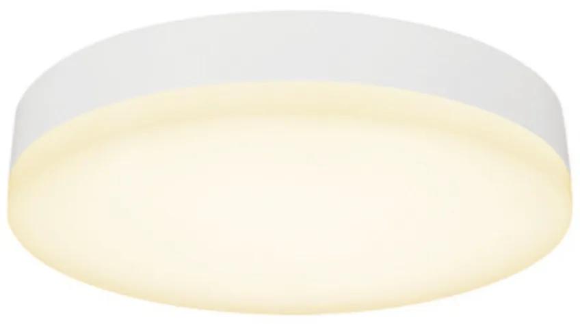 OnaDnes -20% Opálově bílé plastové stropní světlo Halo Design Straight 28 cm